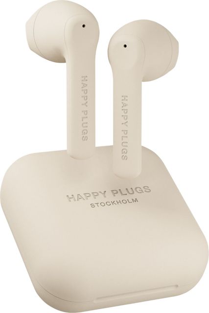 Happy Plugs Air 1 Go True Wireless In-Ear Earbuds, Nude | Happy Plugs ...